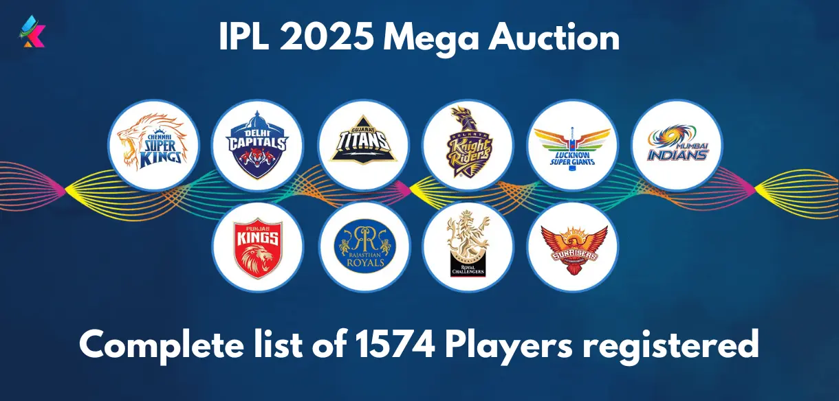 IPL 2025 Mega Auction: Full List of 1,574 Registered Players, Base ...