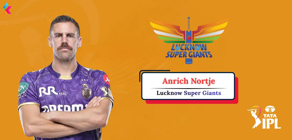Anrich Nortje IPL 2026 Team, Price, Salary, Wickets, Career Stats and ...