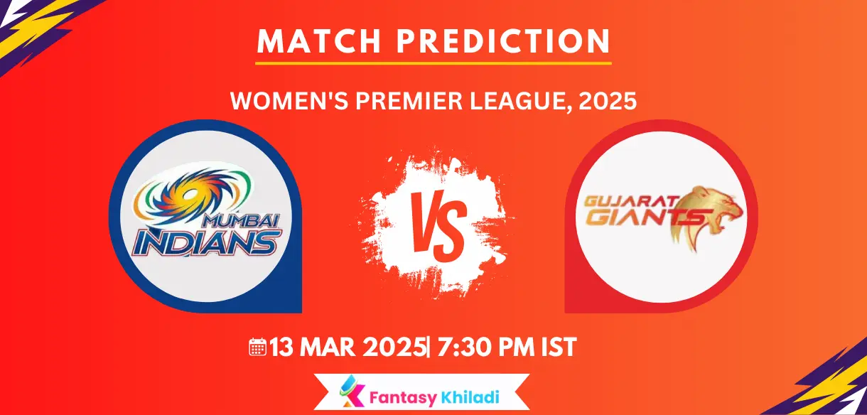 MI W vs GG W Match Prediction - Who will Win Today’s Match and Toss? Pitch Report, Playing 11 ...