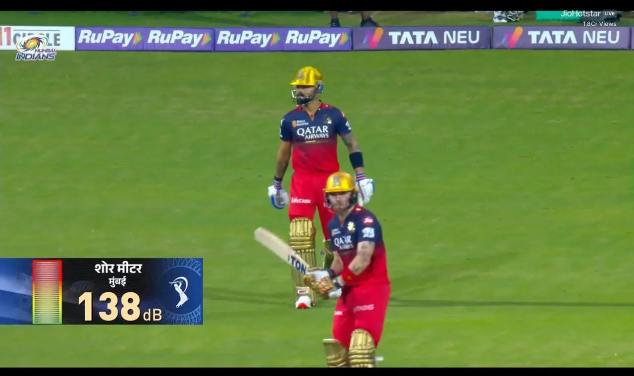 Top 10 Highest DB Sounds in IPL History: 138 dB & Other Loudest Moments ...