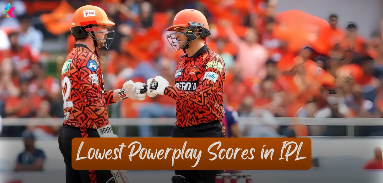 Top 10 Lowest Powerplay Scores in IPL History (2008–2025)