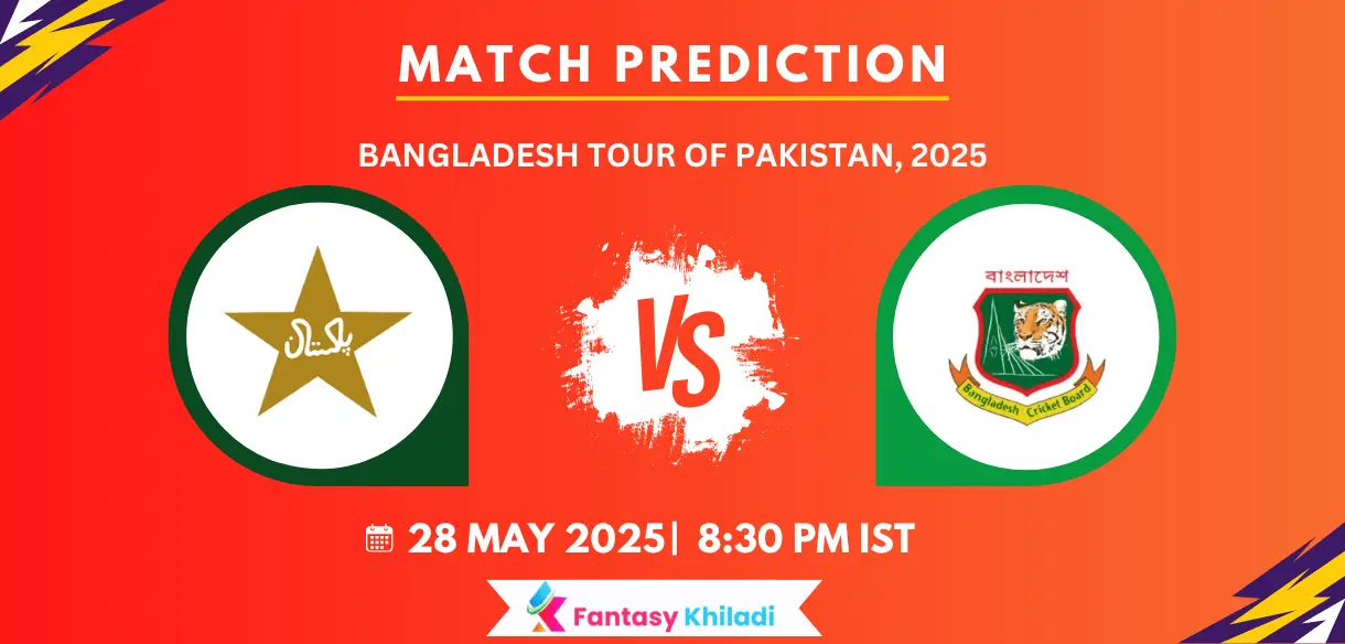 PAK vs BAN 1st T20I Match Prediction Bangladesh tour of Pakistan 2025