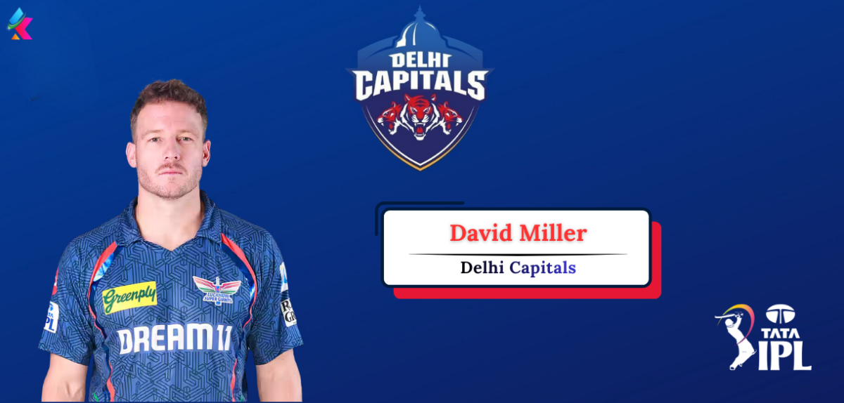 David Miller IPL 2026 Team, Price, Career, Salary, Runs, Stats & Records