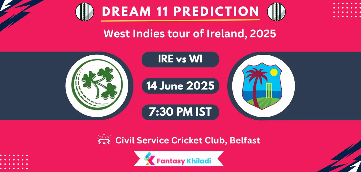 IRE vs WI Dream11 Prediction, Player Stats West Indies tour of Ireland ...