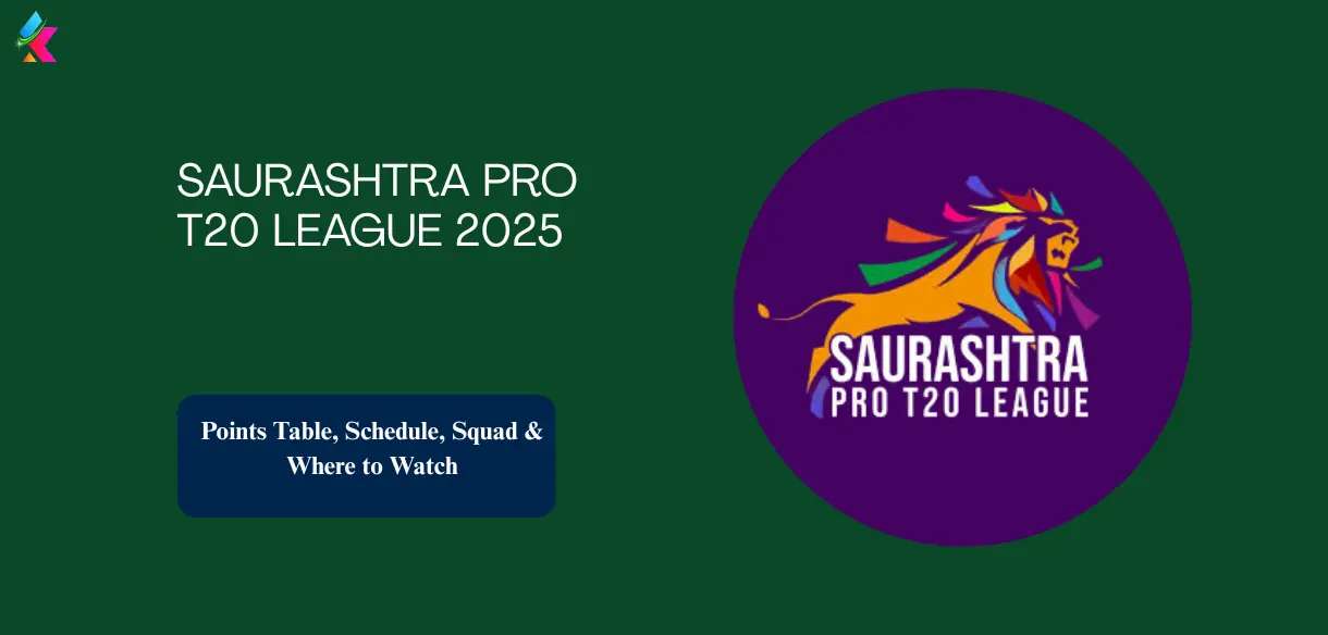 Saurashtra Pro T20 League 2025 Points Table, Schedule, Squad and Where ...