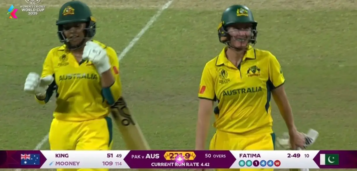 Women’s World Cup 2025: Australia Set Record for Highest 9th Wicket ...