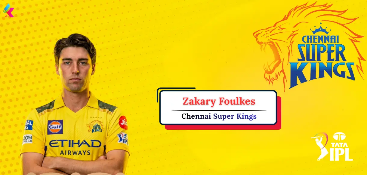Zakary Foulkes IPL 2026 Team, Price, Salary, Career Stats & Last 10 IPL ...