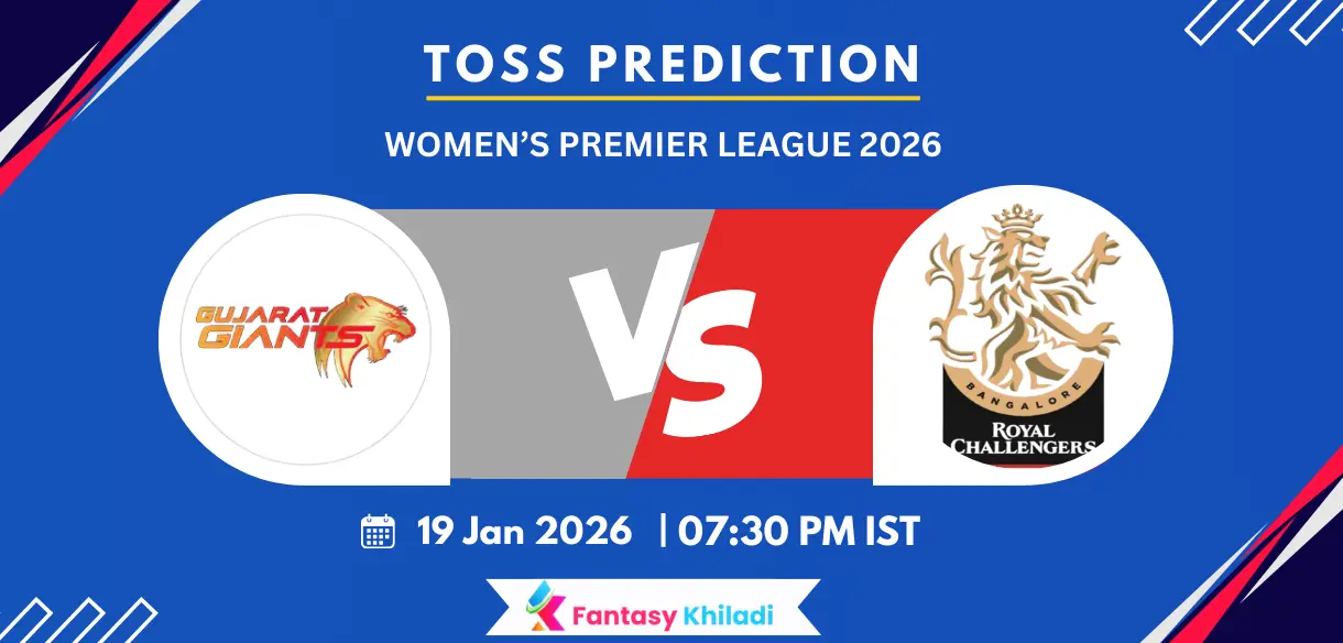 GG-W vs RCB-W Toss & Match Prediction 12th WPL 2026 - Who will Win ...