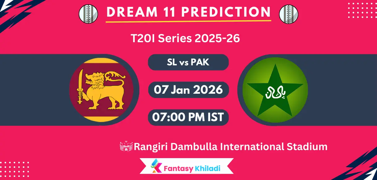 SL vs PAK Dream11 Prediction Today Match 1st T20I, Player Stats ...